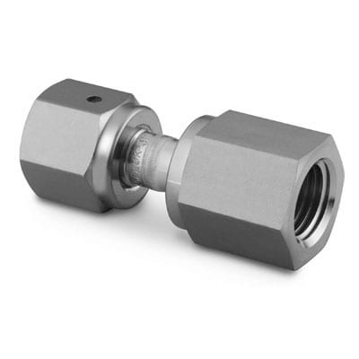 316 Stainless Steel VCO O-Ring Face Seal Fitting, Female NPT Connector, 1/4 in. Female VCO ...